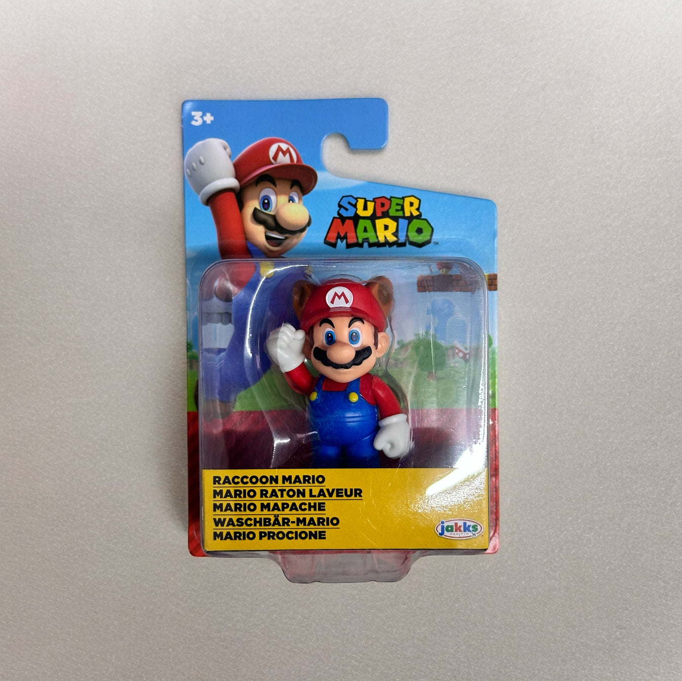 Mario Mapache 2da Pose - Super Mario – Andy’s Toys & Collectibles Store