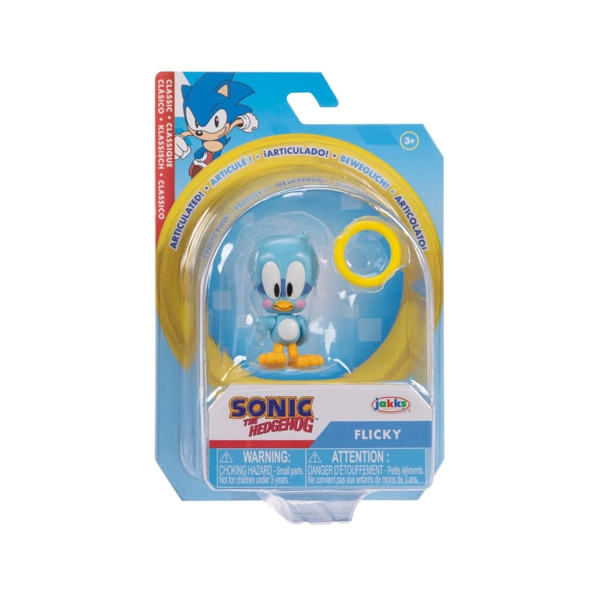 Flicky - Sonic the Hedgehog - Jakks – Andy’s Toys & Collectibles Store
