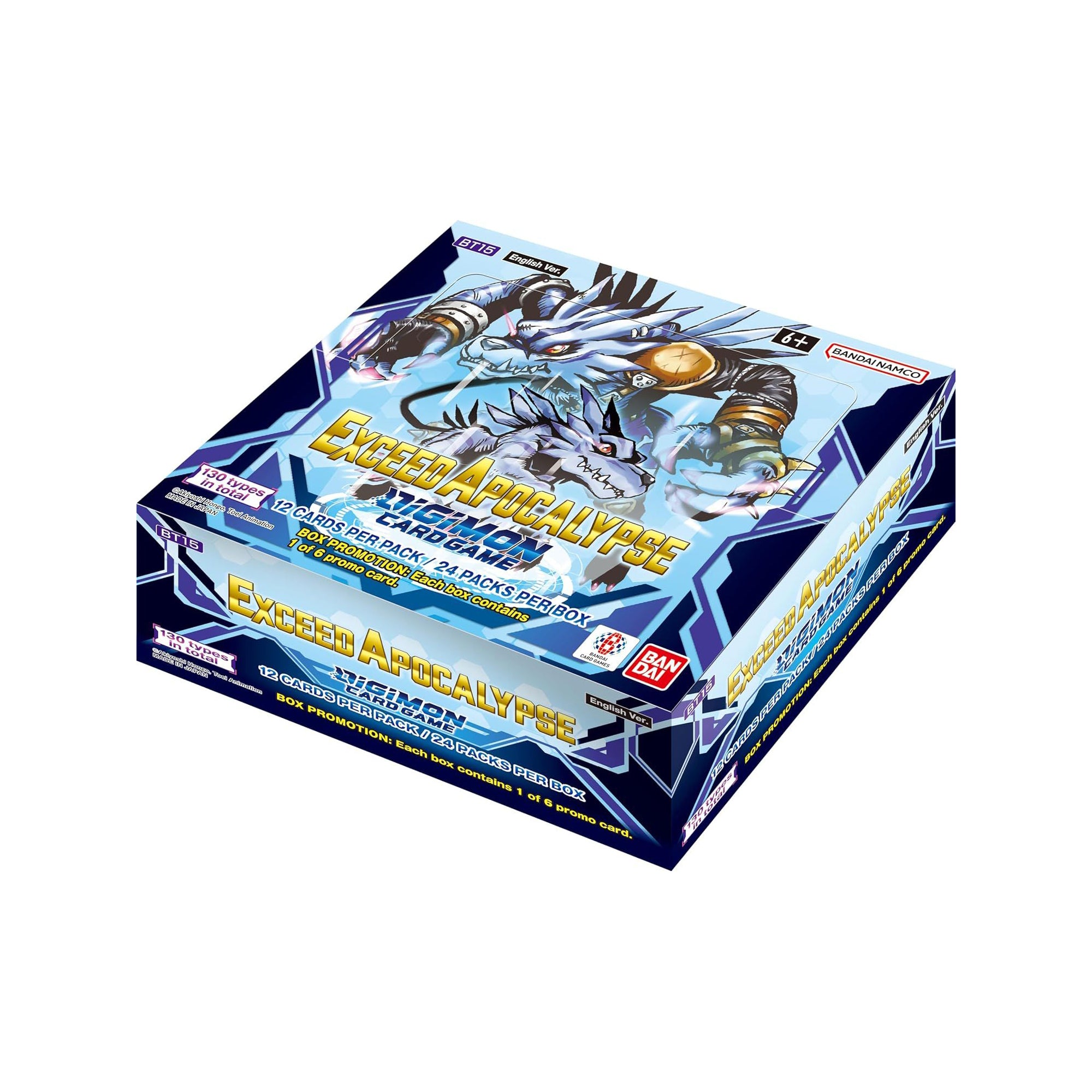 BT-15: Booster Exceed Apocalypse - Digimon TCG – Andy’s Toys ...